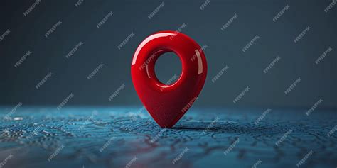 Animated 3d Game Sprite Of A Rotating Locator Pin Used For Map Navigation Or As A Destination