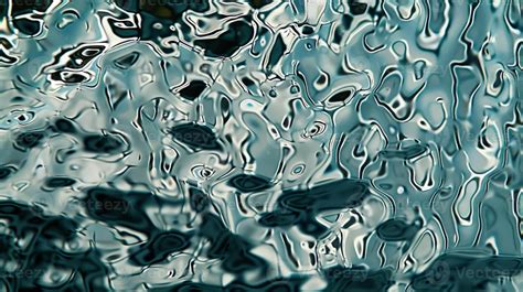 This Closeup Captures The Unique Texture Of A Reflective Glass Panel