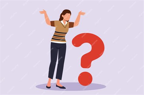 premium vector thinking or solving problem concept colored flat