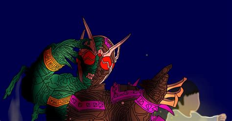 アナザーダブル 「さぁ、お前の罪を数えろ！！」 仮のイラスト Pixiv