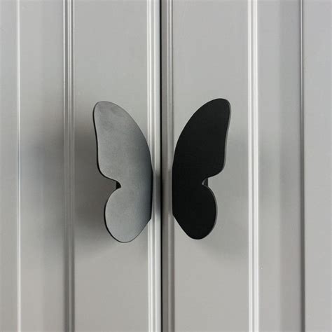 Brass Butterfly Knobs Butterfly Drawer Pulls Wardrobe Knob Etsy