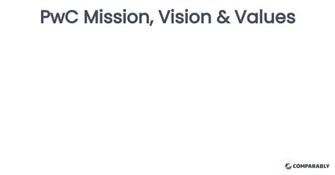 Pwc Mission Vision And Values Comparably Pwc Mission Vision And Values Comparably