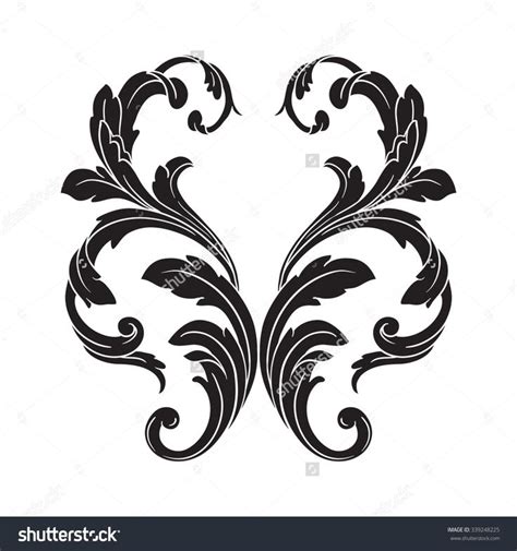 Filigree Pattern Vector Free At Collection Of