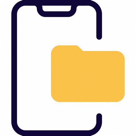 Smartphone Folder Mobile Development Icon Download On Iconfinder