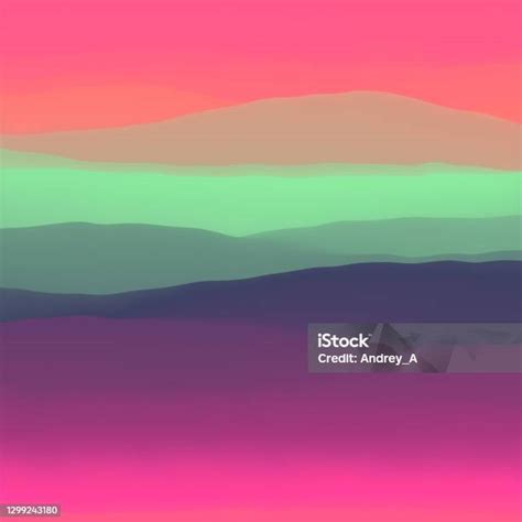 여러 가지 색깔의 물결 모양의 표면 액체 배경 디자인 현대 미술3d 렌더링 디지털 일러스트 0명에 대한 스톡 사진 및 기타 이미지 Istock