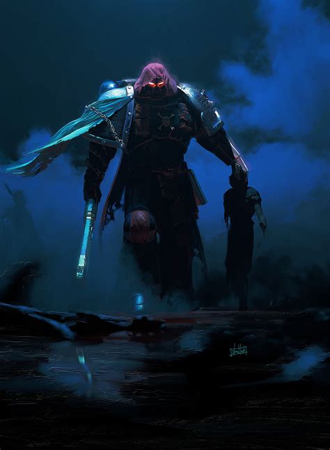 Titus Art By David Ok 40k Gallery