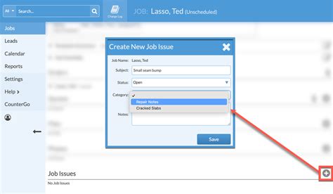 Create Custom Job Issue Categories