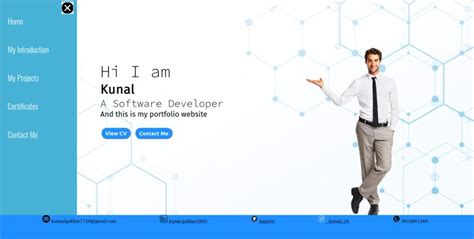 kunal gakhar on linkedin finally my portfolio website is up and
