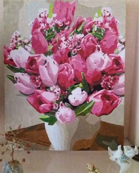 Акрил рисунок на холсте Рисунок Холст Творчество