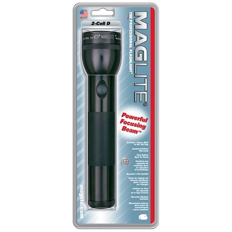 Maglite 2 D Cell Flashlight Black Body Knifecenter S2d016