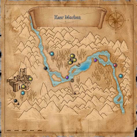Arquivomap Kaer Morhen Valleypng Wiki The Witcher Fandom Powered