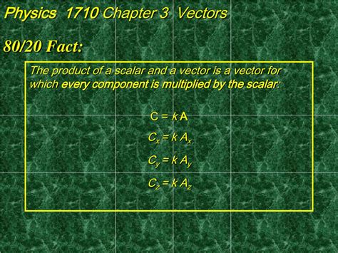 PPT Physics 1710 Chapter 3 Vectors PowerPoint Presentation Free Download ID 3020495