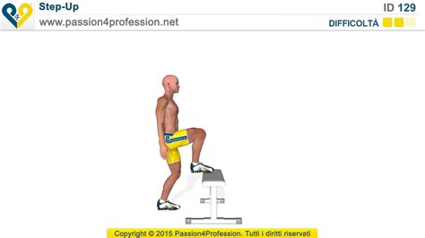 Esercizi Per Le Gambe Step Ups Youtube