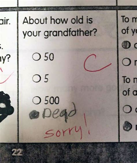 50 Of The Sassiest And Funniest Test Answers New Pics Bored Panda