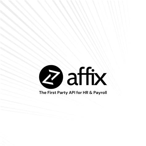 Affix Api The Vertically Integrated Api For Hrpayroll Affix Api