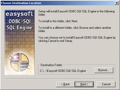 Easysoft ODBC SQI SQL Engine User Guide Installation