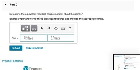 Solved Part A Replace The Force System Acting On The Post By Chegg Com