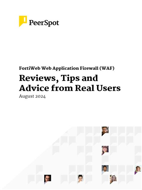 Fortiweb Web Application Firewall Waf Report From Peerspot 2024 08 31 16ff Pdf