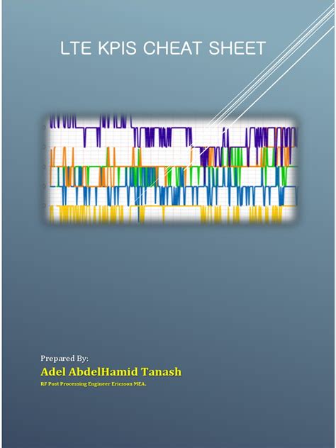 Lte Kpis Cheat Sheet Pdf Performance Indicator Computer Engineering