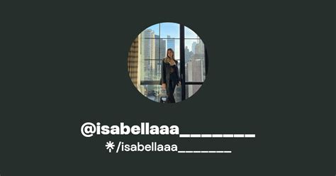 Isabellaaa Tiktok Linktree