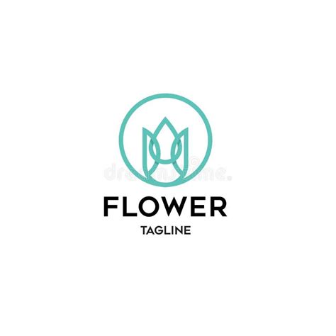 Flor Logo Template Ilustração Do Vetor Ilustração De Companhia 137990239