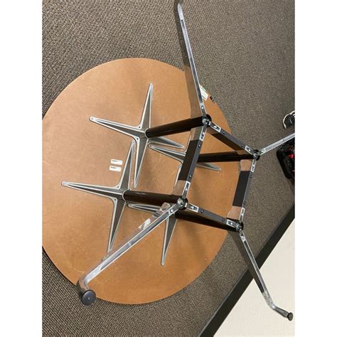 Vintage Herman Miller Eames Round Table Chairish