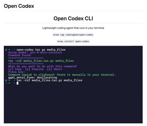 Open Codex Cli 여러 Llm 사용이 가능한 Openai Codex Cli의 오픈소스 버전 읽을거리and정보공유