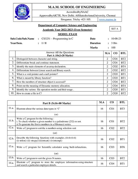 Cs3251 Cp Model Qp Good Accreditedbynaac Approvedbyaicte New