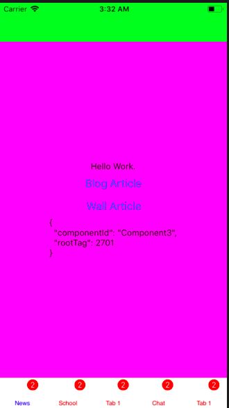 V2 Nesting Bottomtabs Inside Stack Break Topbar · Issue 4131 · Wix