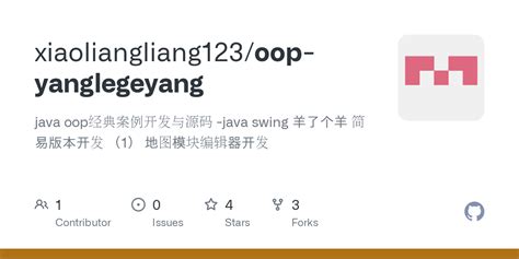 Github Xiaoliangliang Oop Yanglegeyang Java Oop Java Swing