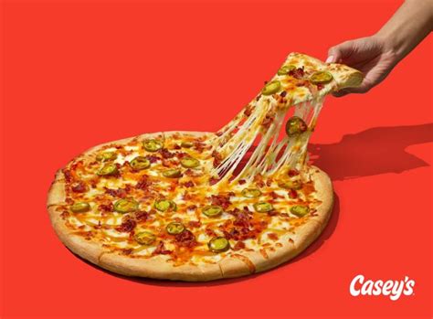Caseys Introduces New Jalapeno Popper Pizza