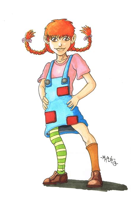 Pippi Longstocking Clipart At Getdrawings Free Download