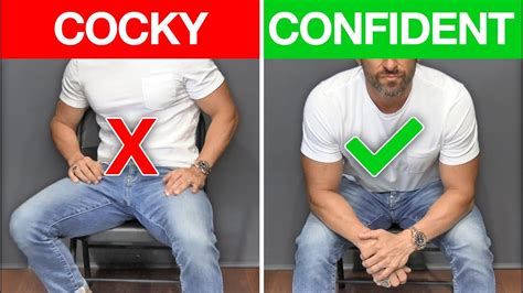 How To Be Confident Without Looking Cocky 8 Confidence Tips Youtube