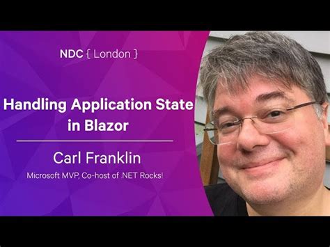 NDC Conferences Talk Handling Application State In Blazor From NDC Conferences Class Central