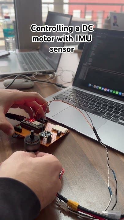 Controlling A Dc Motor With Imu Sensor Arduino Design Esp32 Pid Robotics Project Diy