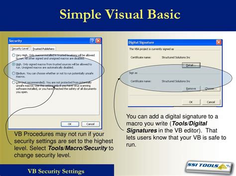 Ppt Simple Visual Basic Powerpoint Presentation Free Download Id 4019785