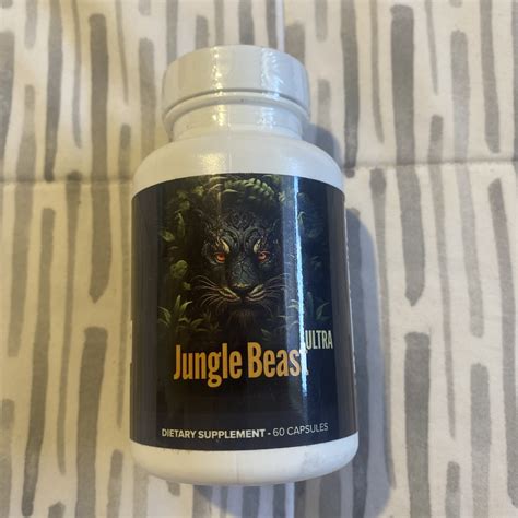 Jungle Beast Ultra Male Enhancement Sexual Wellness60caps💯genuine G8🔥