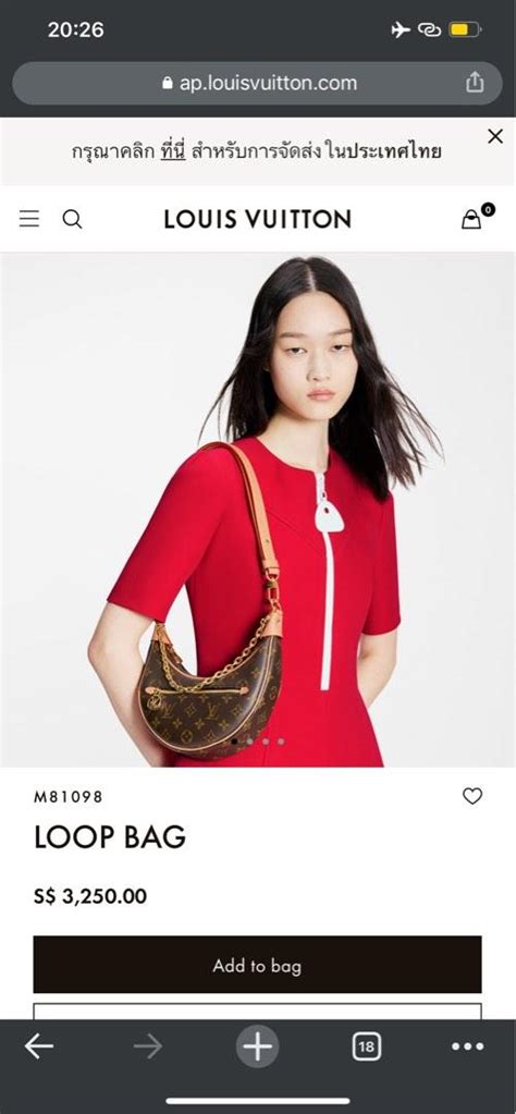 Lv Loop Luxury Bags And Wallets On Carousell