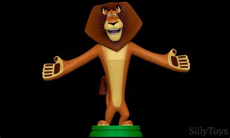 Alex Madagascar 3d Print Model By Sillytoys On Deviantart