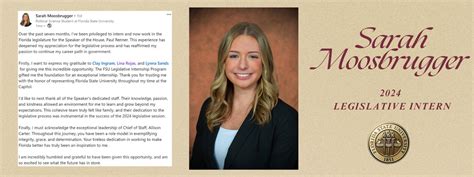 Legislative Internship Program Governmental Relations