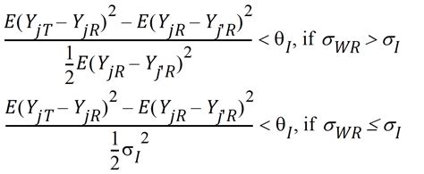 Bioequivalence Criterion