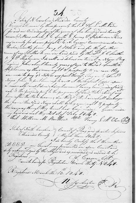 People Not Property Slave Deeds Digital Library On American Slavery