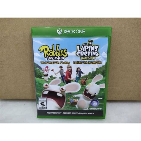 Used Xbox One Rabbids Invasion The Interactive Tv Show Kinect