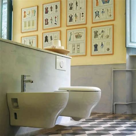 Vaso Wc Sospeso 52x36 Cm Grace Ceramica Globo