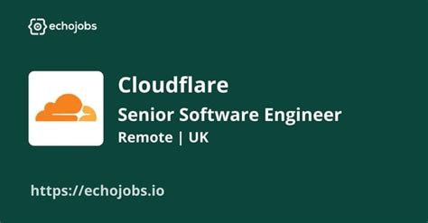 Cloudflare Is Hiring Senior Software Engineer Remote Uk Javascript