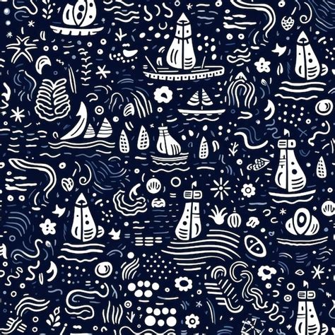 5000 Doodle Style Sea Transport Pictures