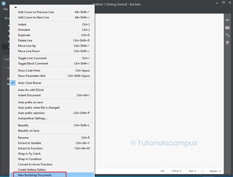 Brackets Bootstrap