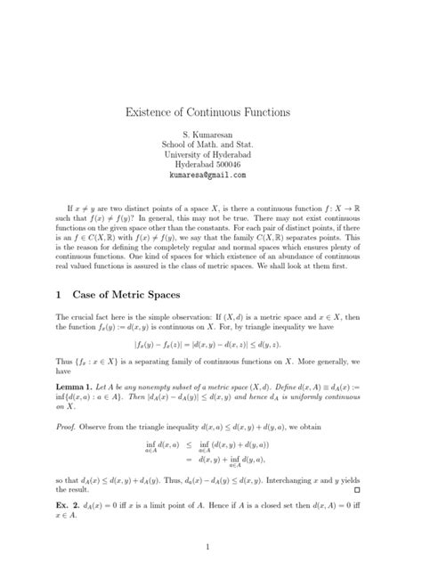 existence of continuous functions pdf continuous function