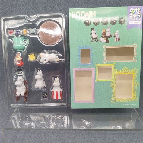 Boxed 2 5cm The Moomins Figure Hippopotamus Moomin Snufkin Sniff Q