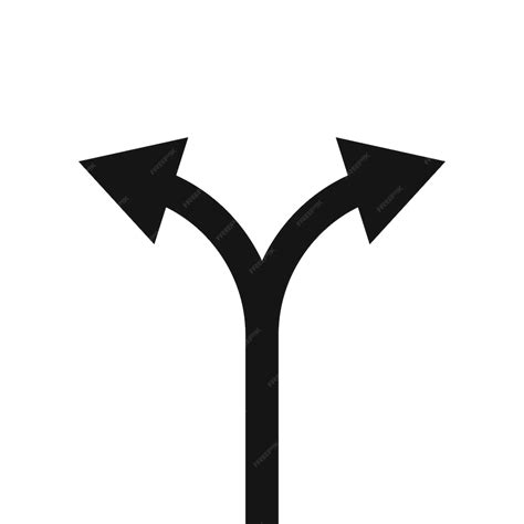 양방향 화살표 기호 벡터 일러스트 레이 션 프리미엄 벡터